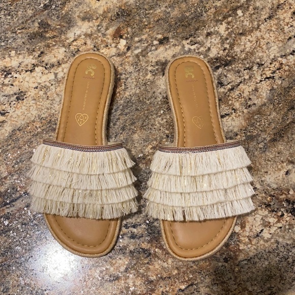 BC Footwear | Shoes | Bc Born In California Vegan Fringe Sandals | Poshmark